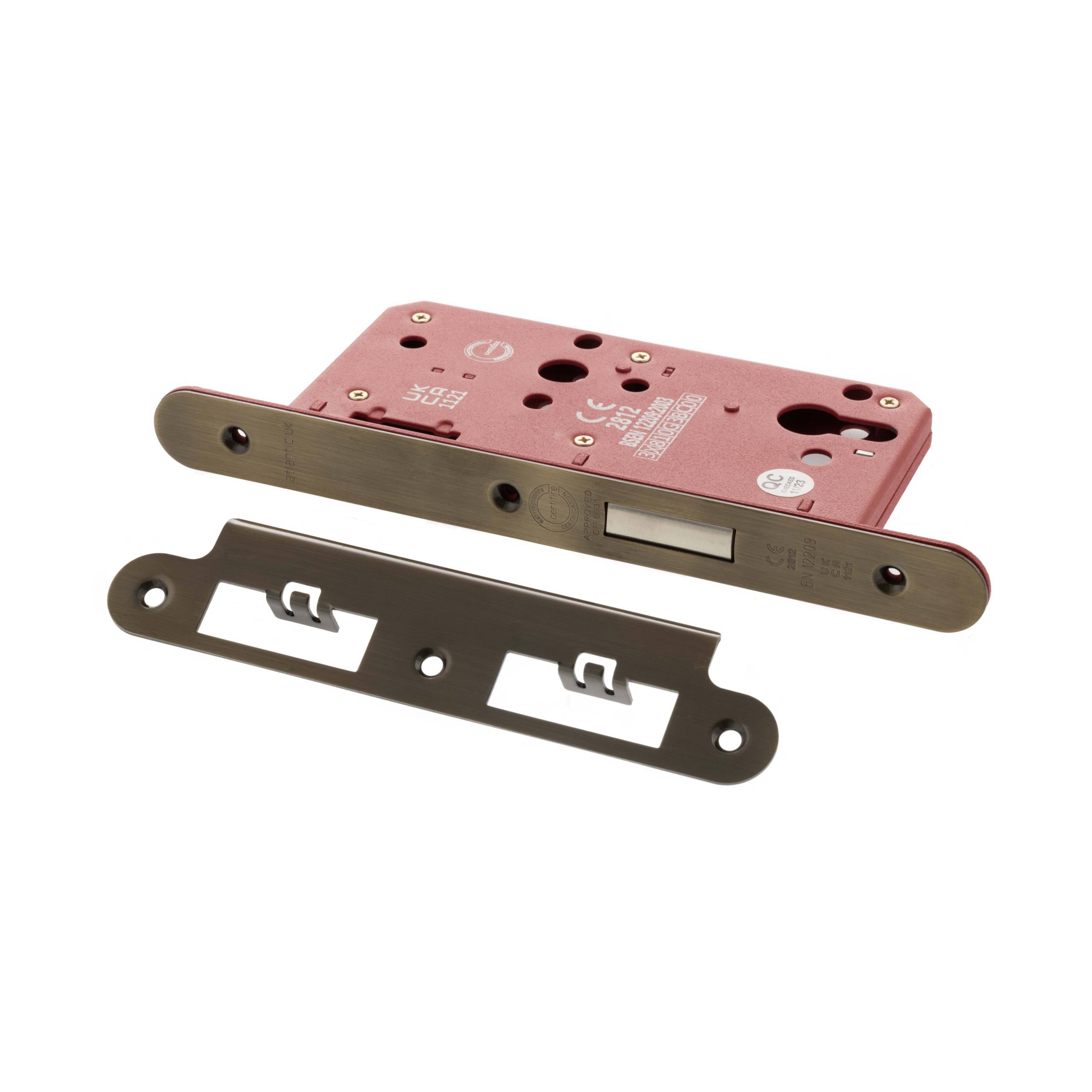 Atlantic DIN Radius Euro Profile Deadlock Double Throw 60mm backset ...