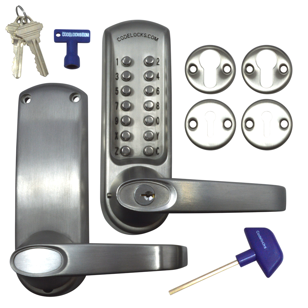 CODELOCKS CL600 Series Digital Lock No Latch - CL600 Without Passage Set