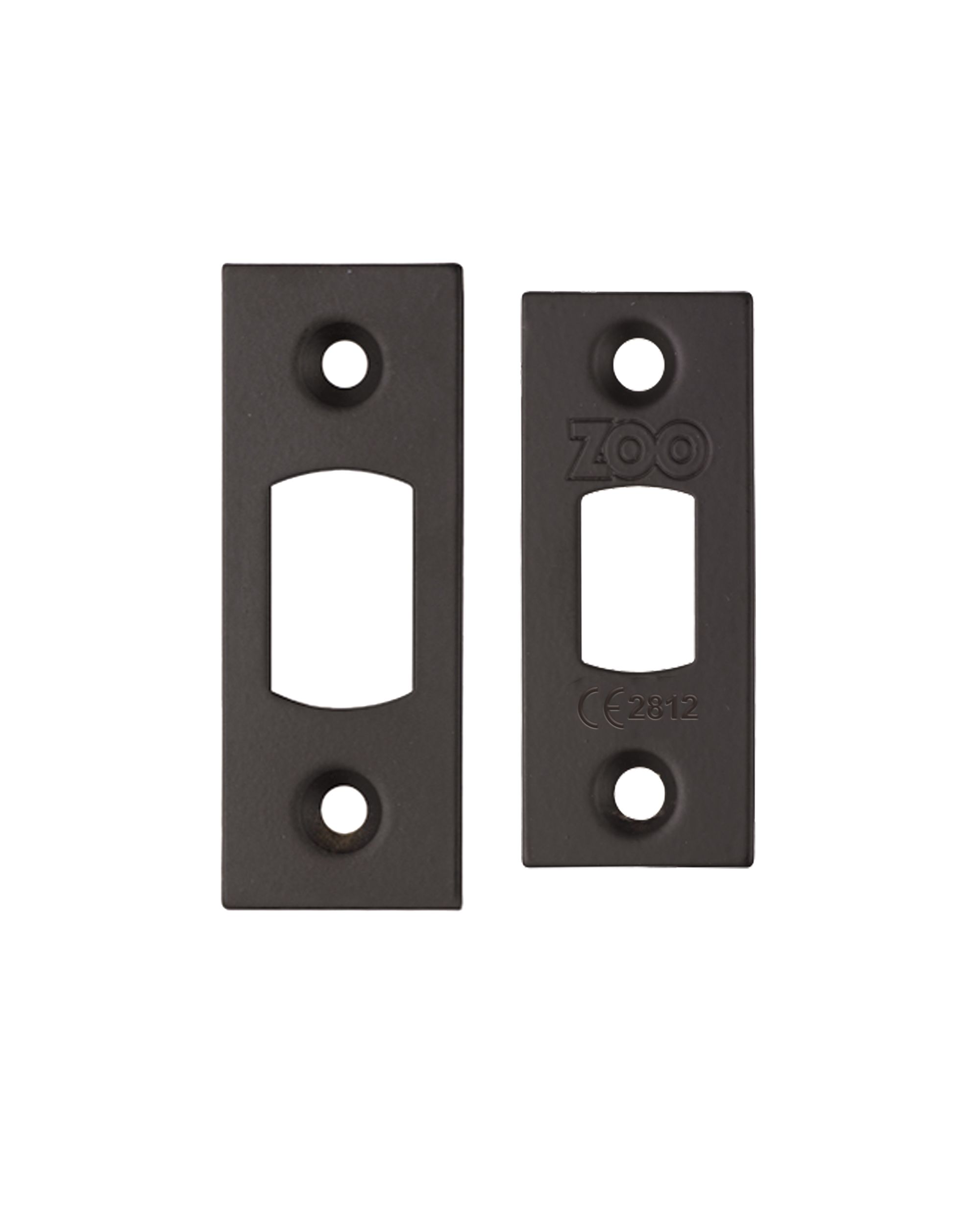 MATT BLACK FACEPLATE TO SUIT ZTD DEADBOLTS